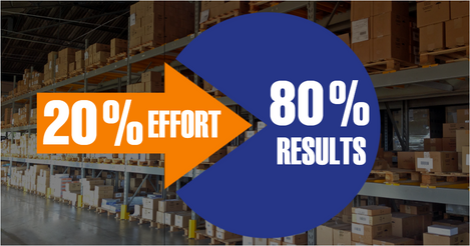 How to use the 80/20 Rule to Cut Costs in Your Warehouse